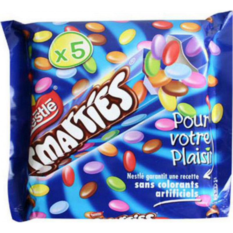 Smarties 5 Pack x5 rouleaux - friandiz.com