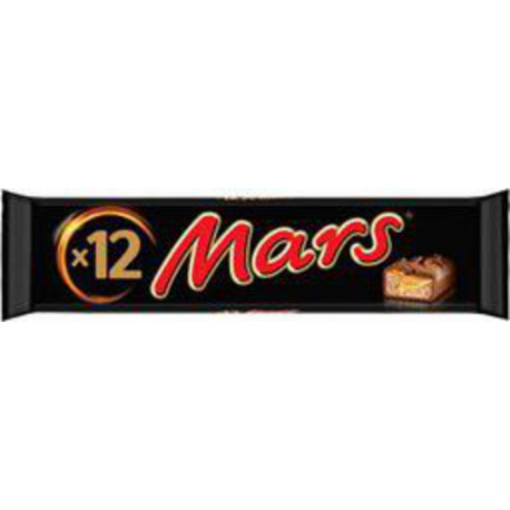 MARS Barres chocolatées au caramel 12x45g XL 540g - friandiz.com