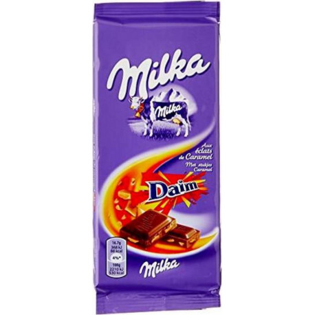 Milka Daim Tablette 100g - friandiz.com